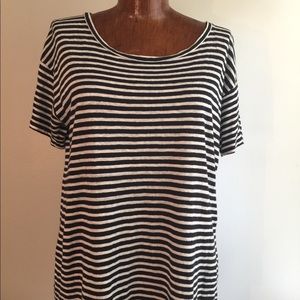 J. Crew | Tops | J Crew Linen Tee | Poshmark